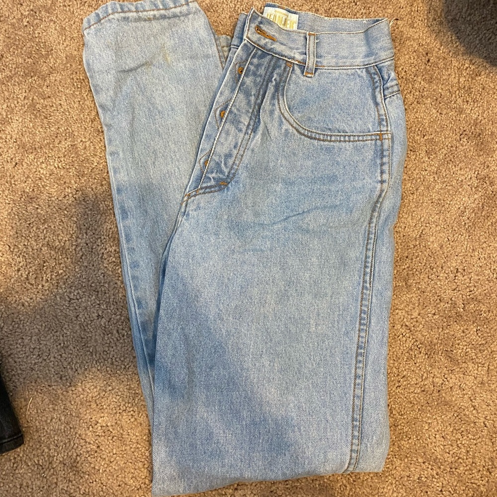 Rare Vintage Pepe Jeans Mom Jeans From 1980s - Gem